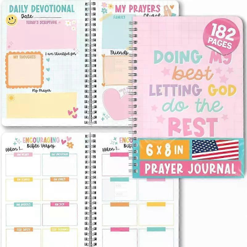 Prayer Journal Notebook for Women | Guided Daily Prayer Journal ...