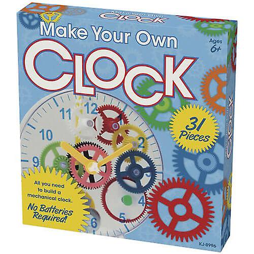 Kids' Educational Learning Fun DIY Easy Assemble Make Your Own Clock ...