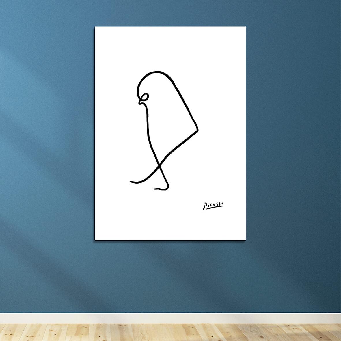 Pablo Picasso - Bird Sketch - Modern Art in Cubism and Surrealism - Art ...