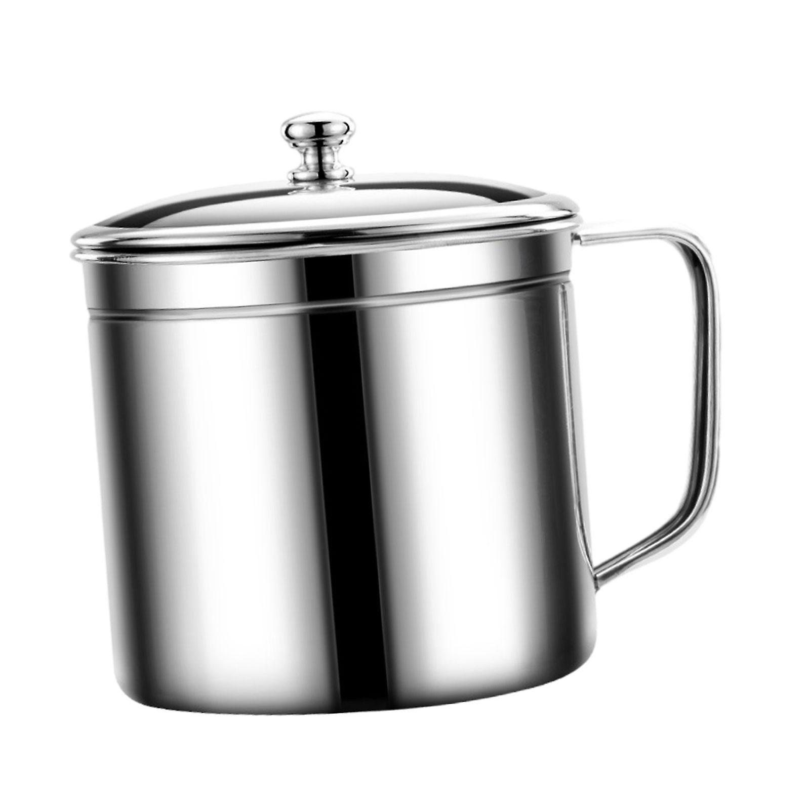 Stainless Steel Oil Container Cooking Oil Storage Can for Storing Oil ...