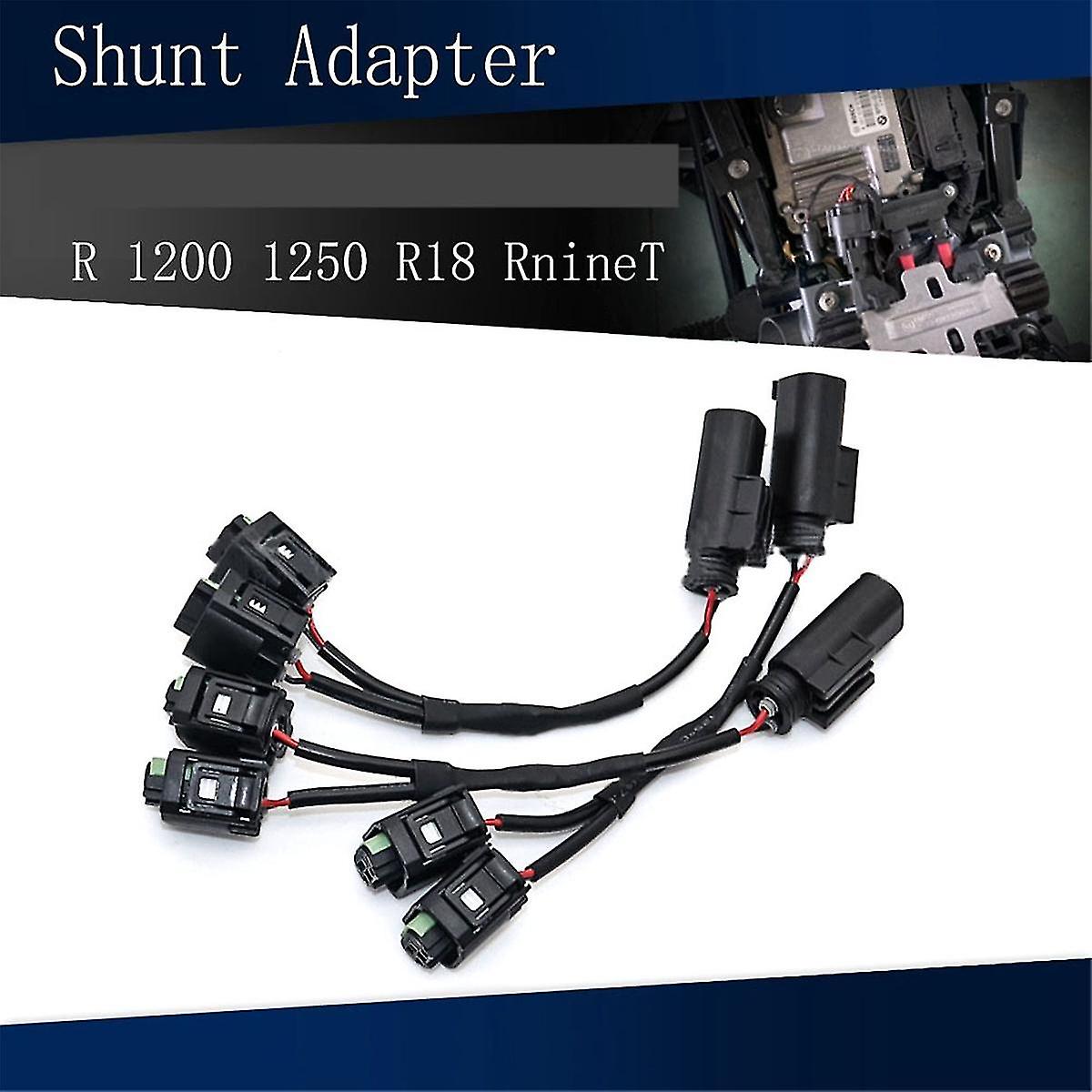 2x Motorcycle Shunt Circuit Socket Extension Adapter Quick Connect ...