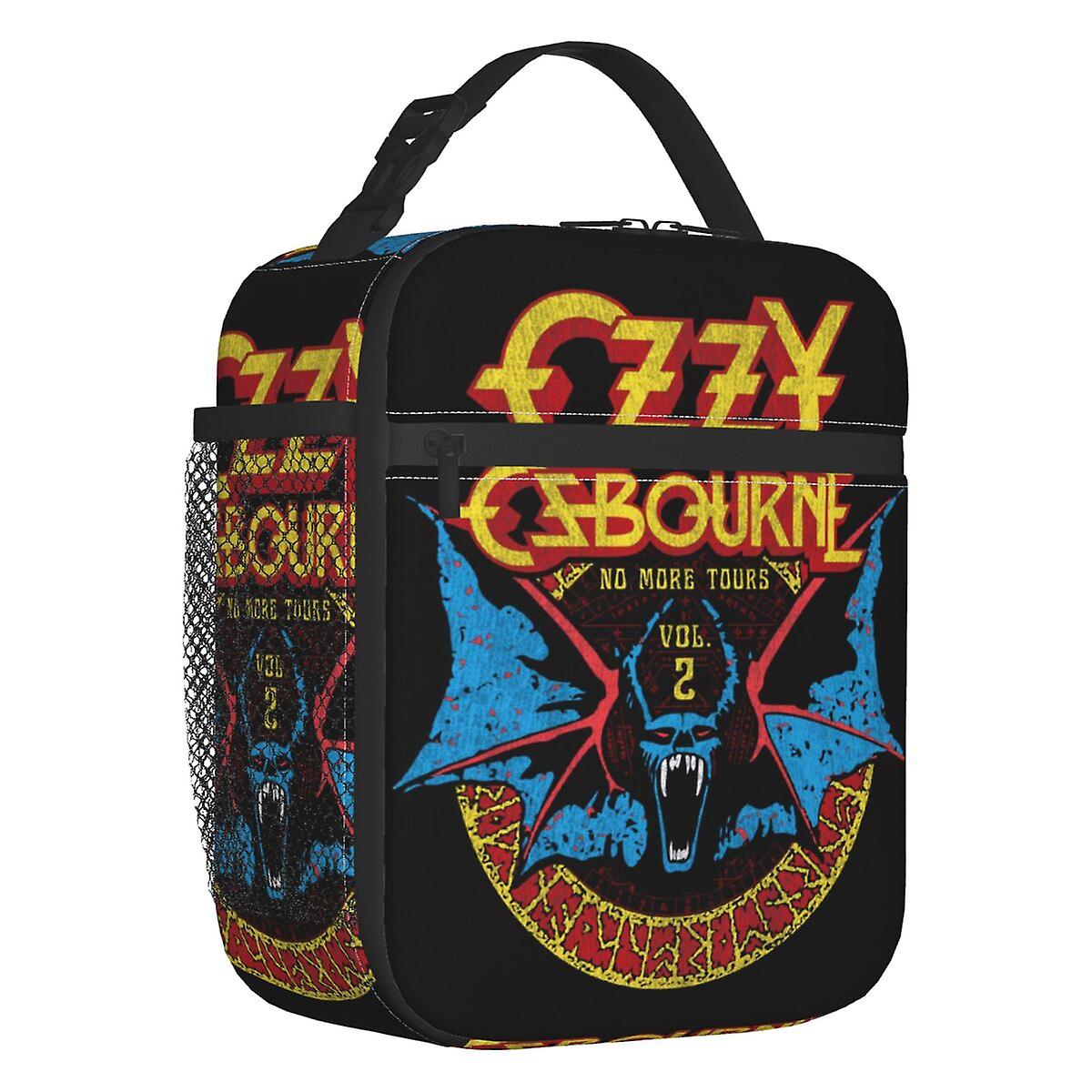 Custom Heavy Metal Band Rock Lunch Bag Men Women Warm Cooler Ozzy ...