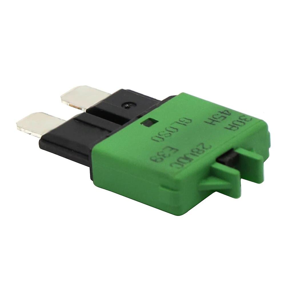 Auto Accessories Manual Reset Fuse Adapter Reset Circuit Breaker Blade ...