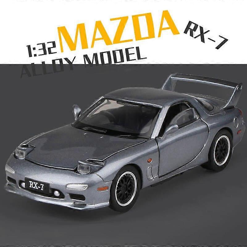 1:32 Mazda RX7 Car Model Alloy Car Die Cast Toy Car Model Pull Back ...
