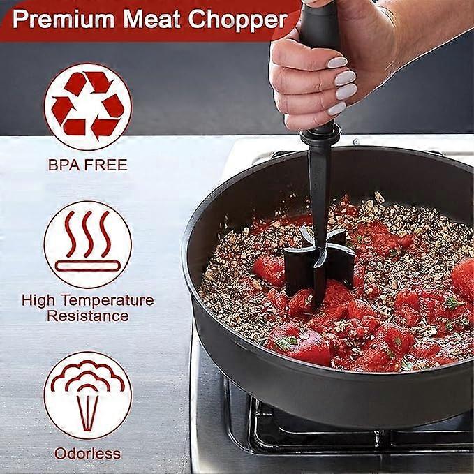 meat chopper, burger chopper, advanced heat-resistant masher for ...