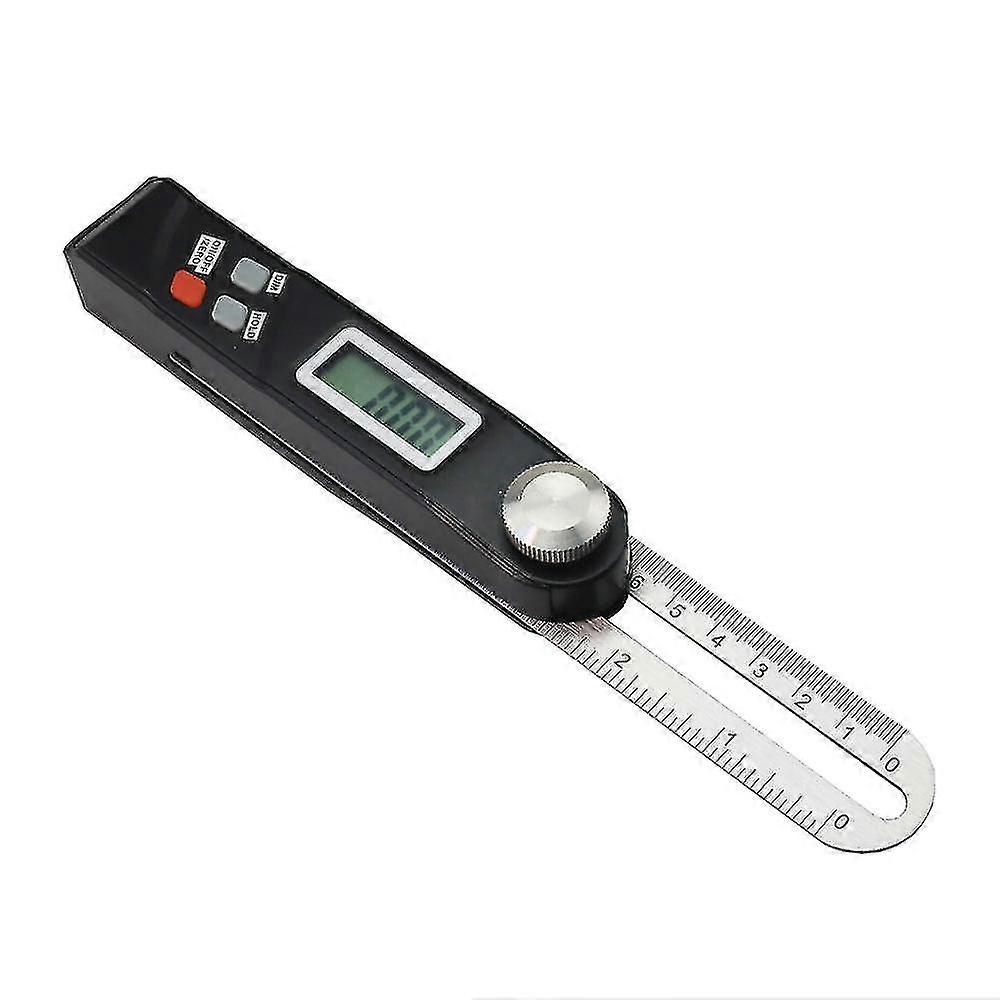 360 Rotary Digital Angle Ruler Sliding Scale T Square Gauge Protractor ...