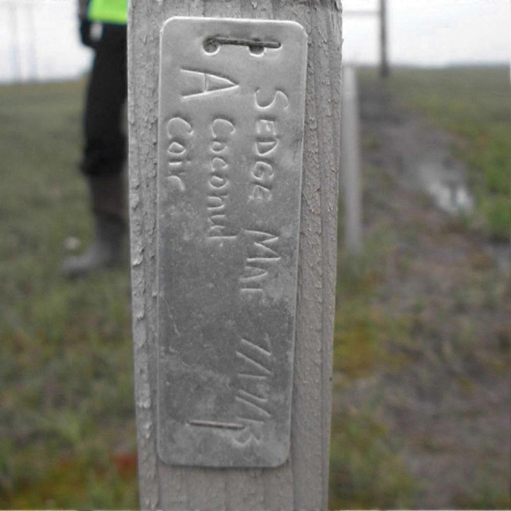 100pcs Aluminum Plant Labels, Metal Plant Tags, Tree ID Tags Plant ...