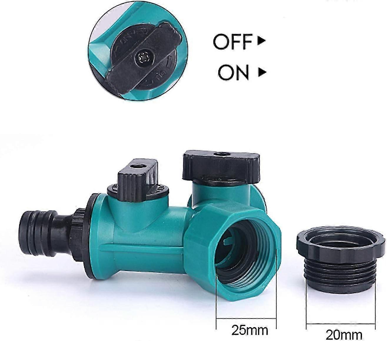 Outdoor Garden Hose Splitters Splitter Quick Connectors Y For Garden ...