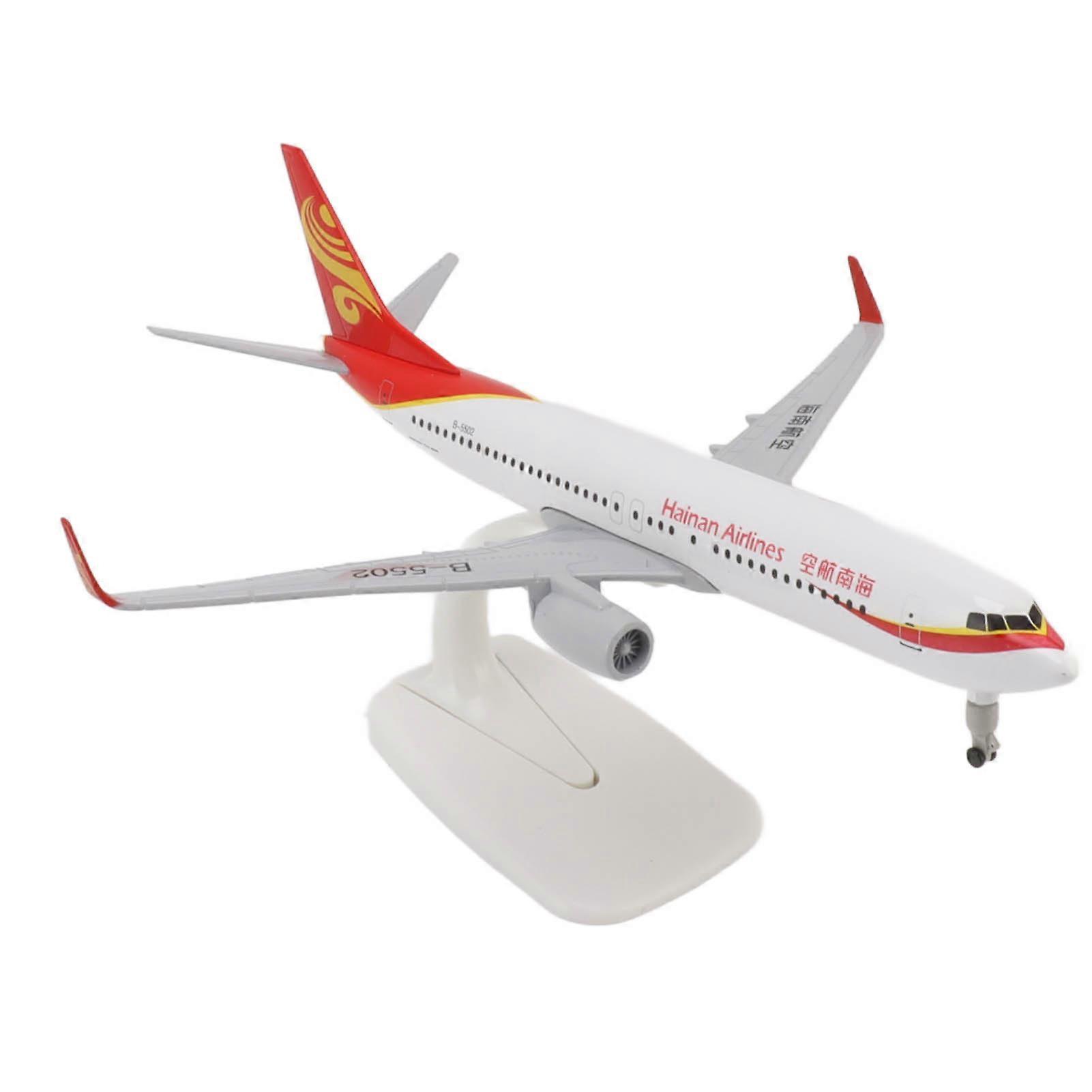 737 Airplane Model Toy Crafted Decoration Plane Model Toy With Wheel ...