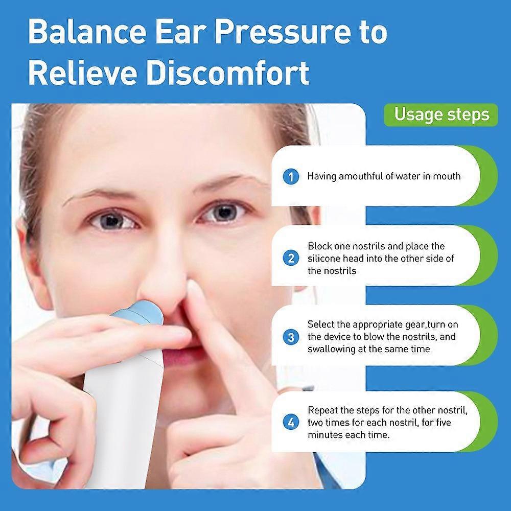 Electriced Ear Pressure Relief Device Eustachian Tube Unblocker ...