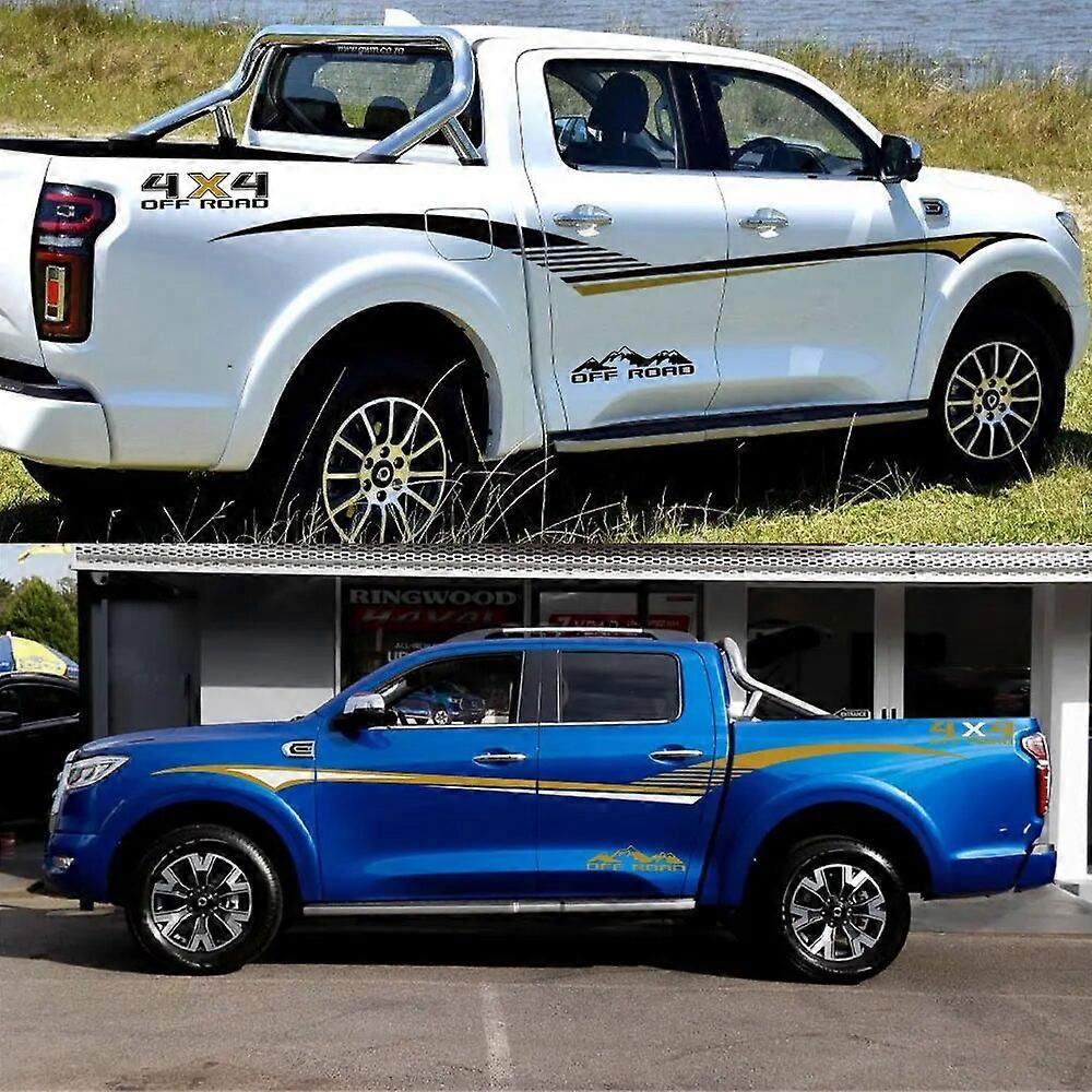 Pickup Door Side Sticker For GWM Cannon Toyota Hilux Ford F150 Dodge ...