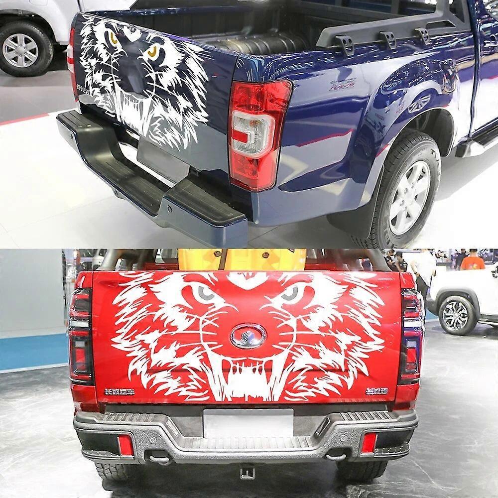 Pickup Tailgate Stickers Tiger Graphics For Ford F150 Ranger Toyota ...