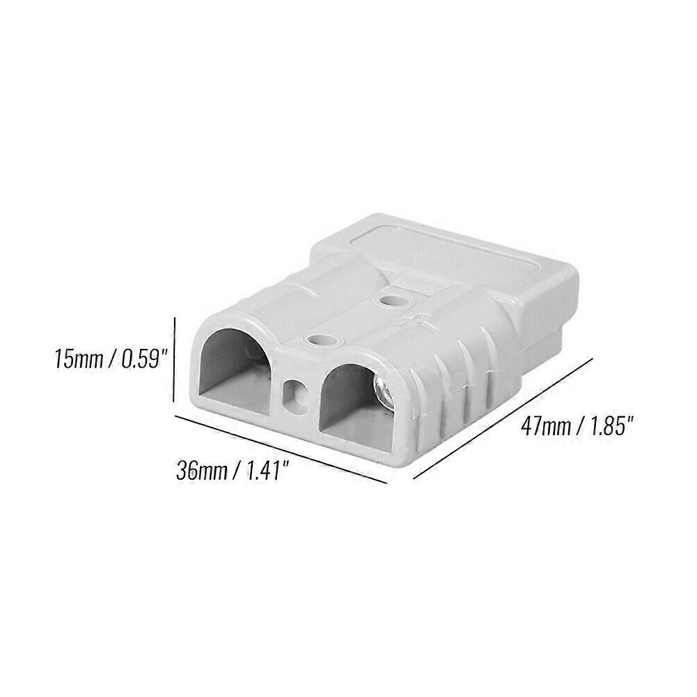 10Pcs for Anderson Style Plug Connectors DC Power Tool 50A 12-24V 6AWG ...
