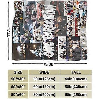 1D One-Direction Blanket Micro Fleece Throw Blanket Soft Cozy Blankets ...