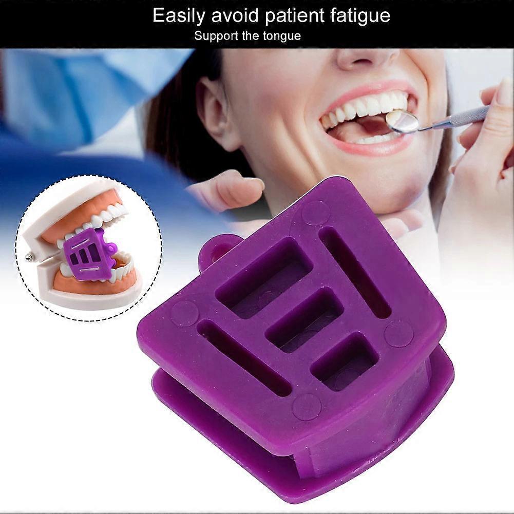 10Pcs Mouth Prop Bite Block Plastic Internal Support Occlusal Pad ...