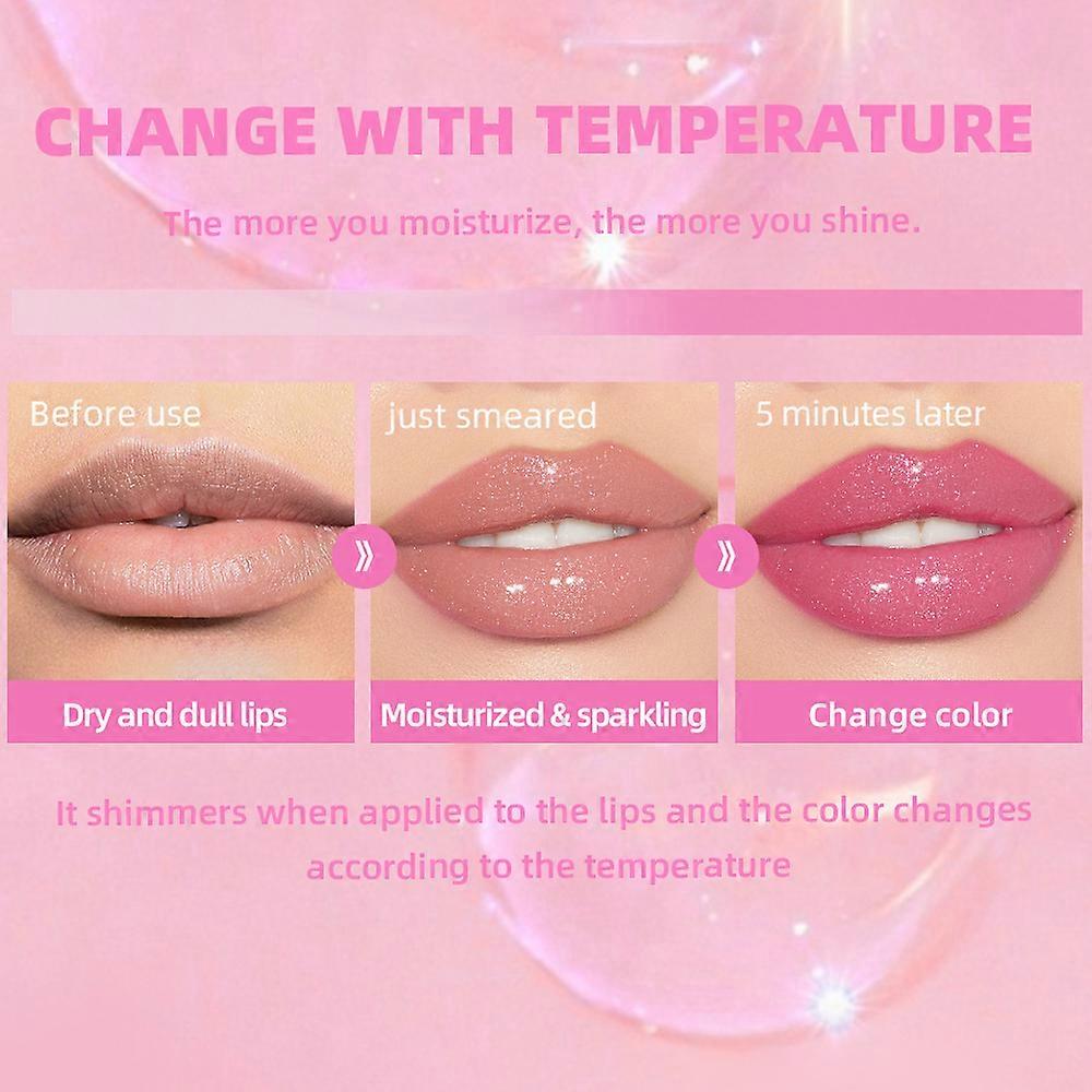 1-3x Magic Color Changing Lip Oil V2 Bossup Cosmetics Color Changing ...