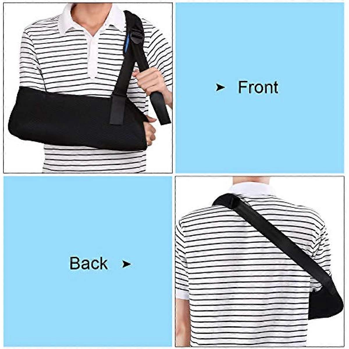 DOACT Arm Sling for Shoulder Injury Adjustable Arm Support for left and ...
