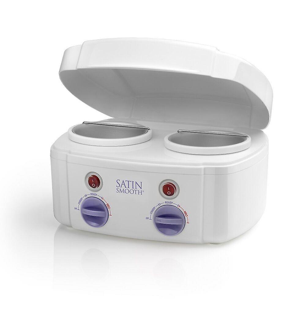 Satin Smooth Double Twin Pot Waxing Heater For Wax Lotions & Waxes ...