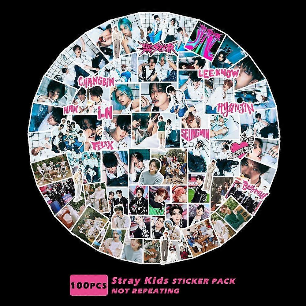 Kpop Stray Kids Stickers 100Pcs Stray Kids Sticker Pack StrayKids ...
