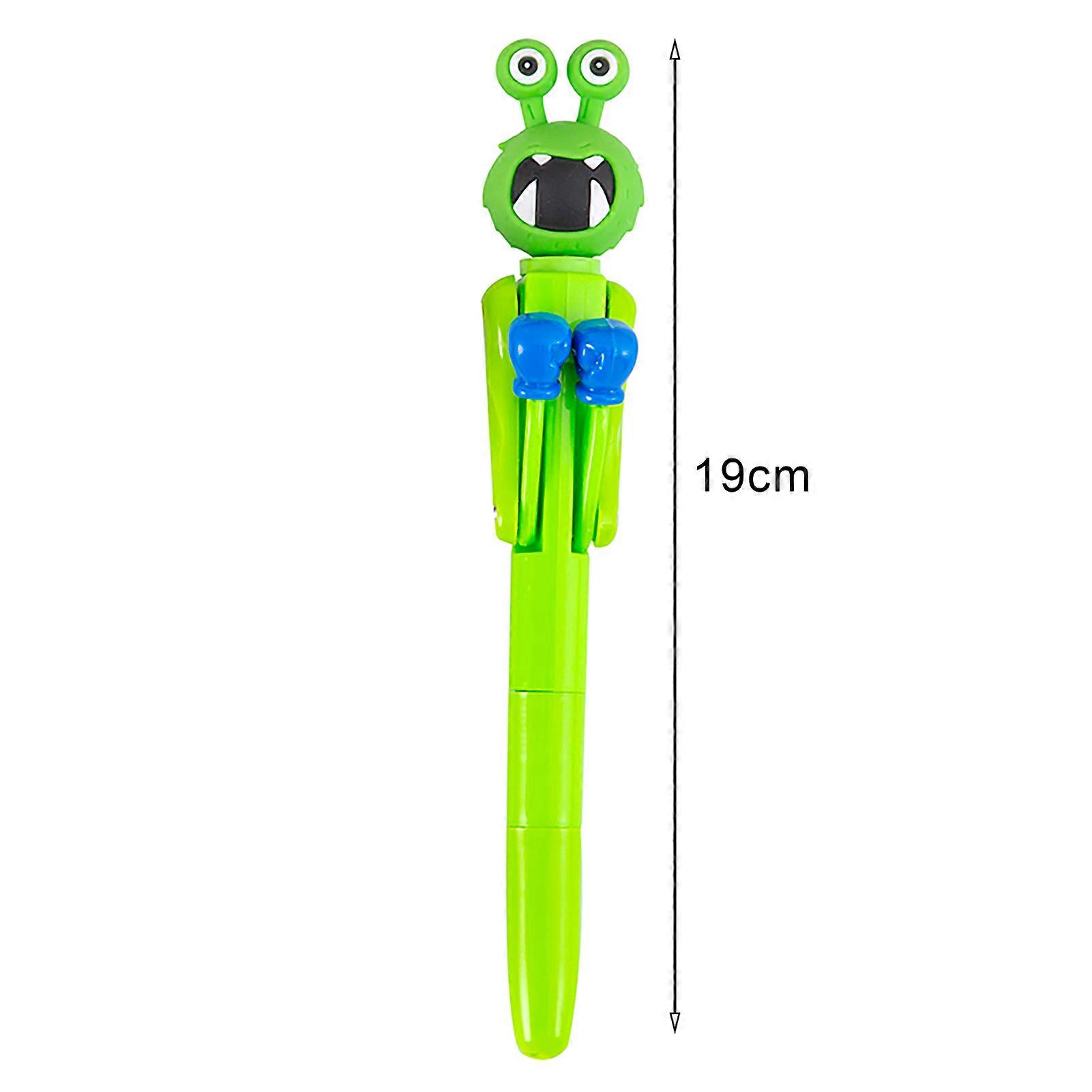 Decompression Pen Press Movable Boxing Pen Cartoon Shape Writing ...