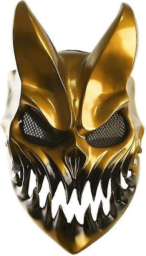 Demon Mask, Slaughter To Prevail Mask Oni Mask Halloween Prop Party ...
