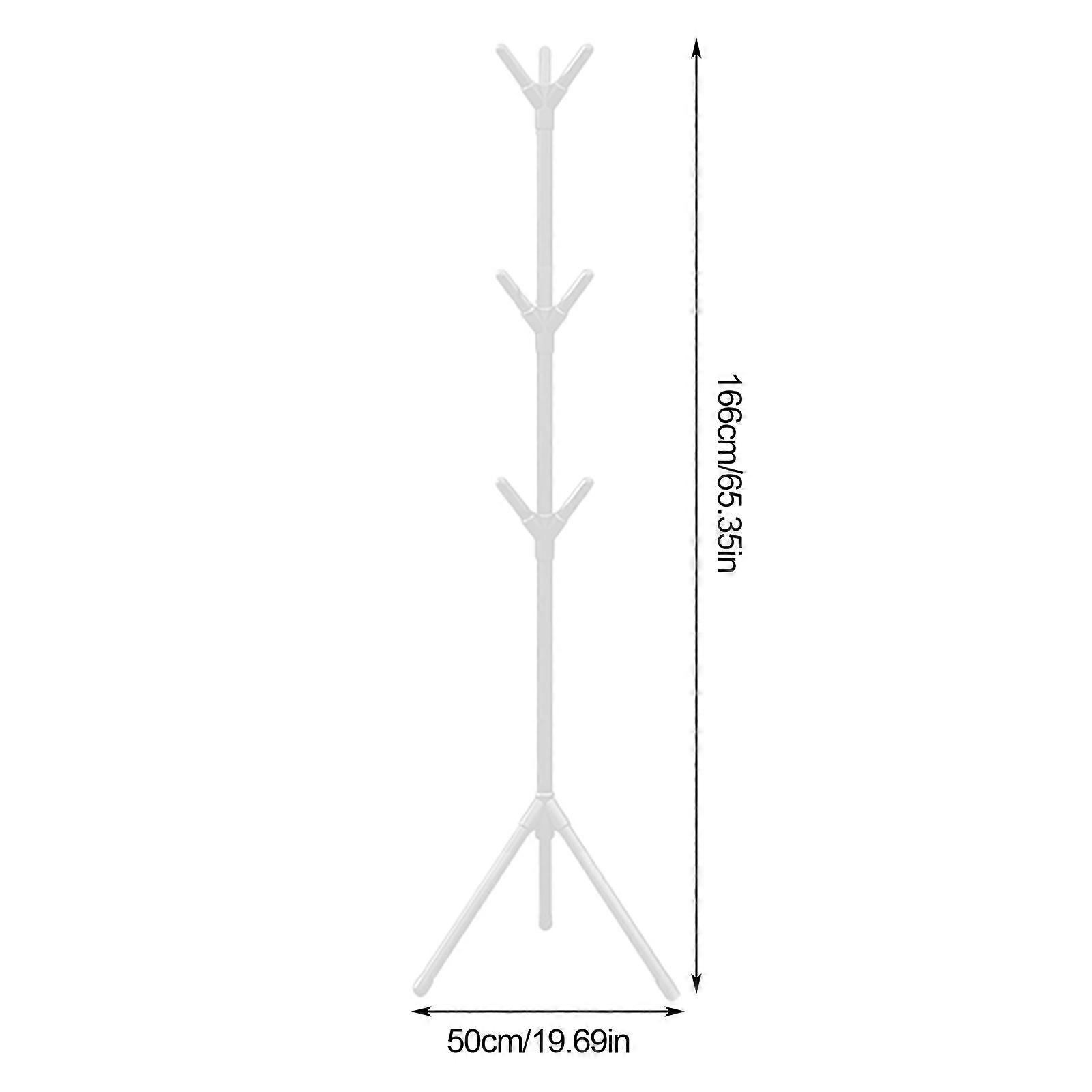 Multi Hook Clothes Rack Stand Coat Hanger High Stability Adjustable ...