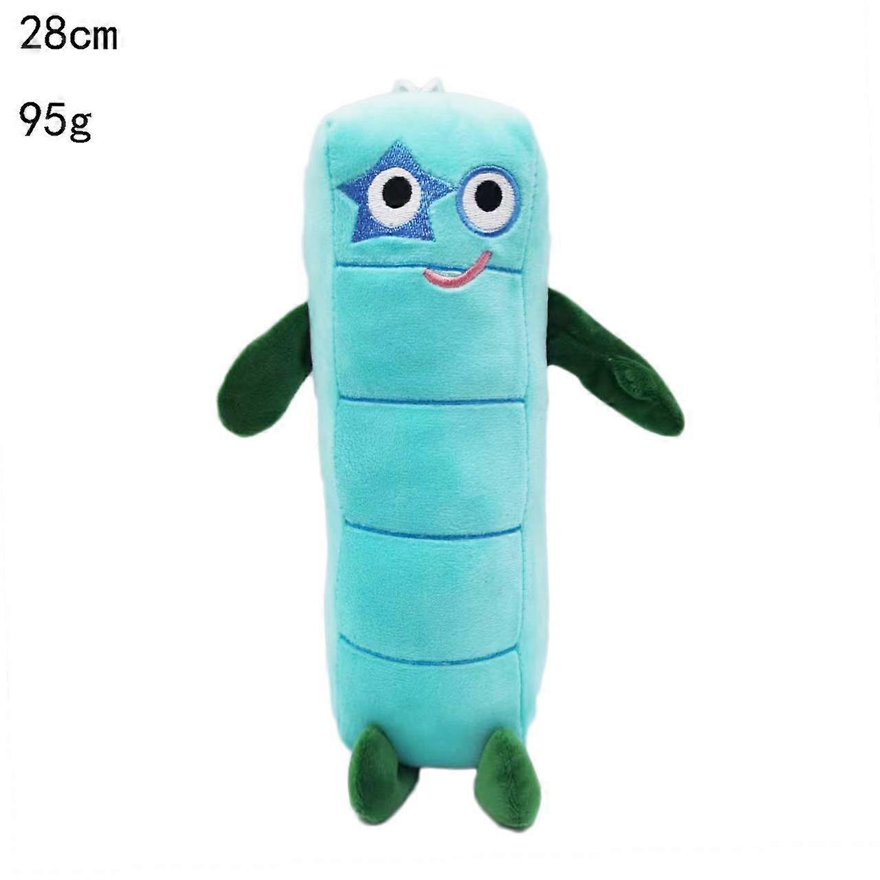 Number Blocks Stuffed Model Dolls Cartoon Anime Digit Figures Soft Toys ...