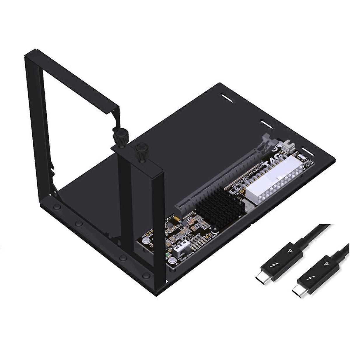 UT4G-BK7 External EGPU Adapter USB4.0 to PCIe X16 EGPU for 4/3 PCIe 4.0 ...
