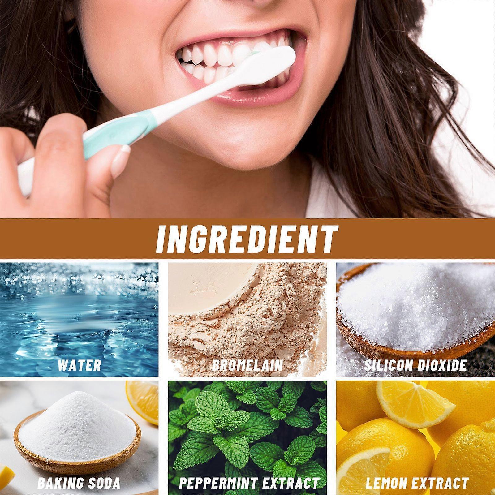 Stain Removing Toothpaste, Cleans Whitening Teeth Fresh Breath Mouth ...