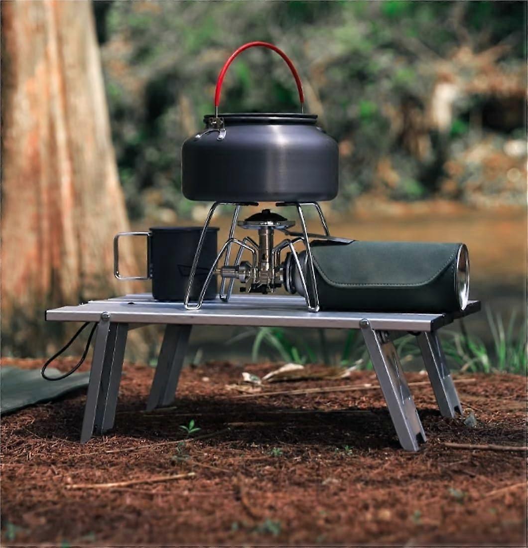 Portable Folding Table - Lightweight Aluminum 29*40*13.5cm Camping Table, Compact Beach Picnic ...