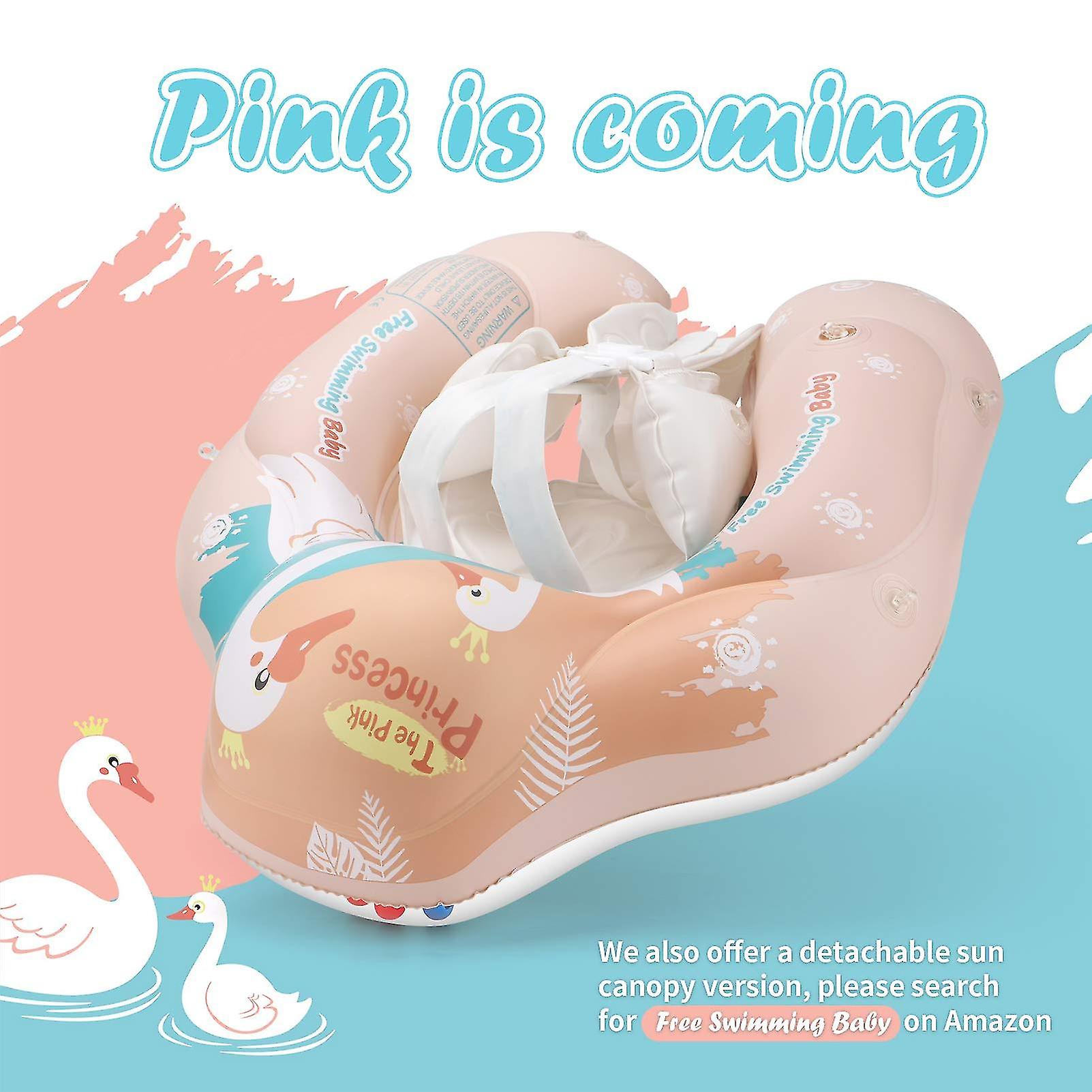 Baby Inflatable Baby Swimming Float-helps Baby Learn To Kick And Swim ...