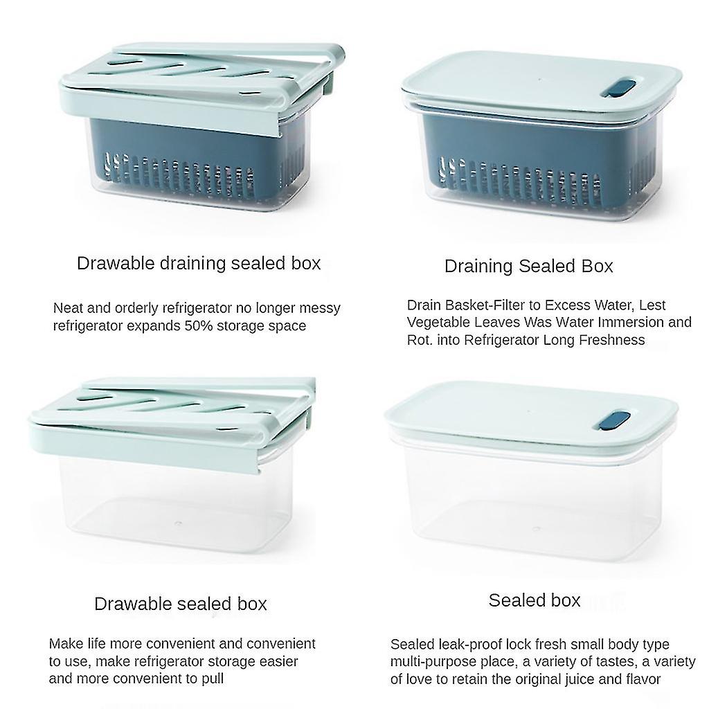 Food Fresh-keeping Classified Organizer Container Retractable For ...