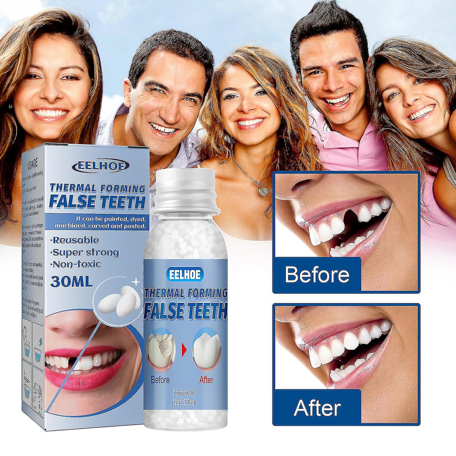 Leke Eelhoe Dents En Plastique Colle Film Et Télévision Maquillage ...