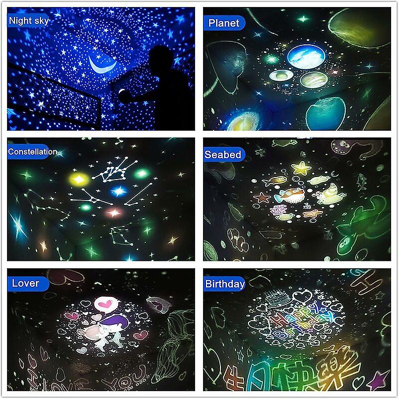 Blue Dream Remote Control And Timer Design Seabed Starry Sky Led Star ...