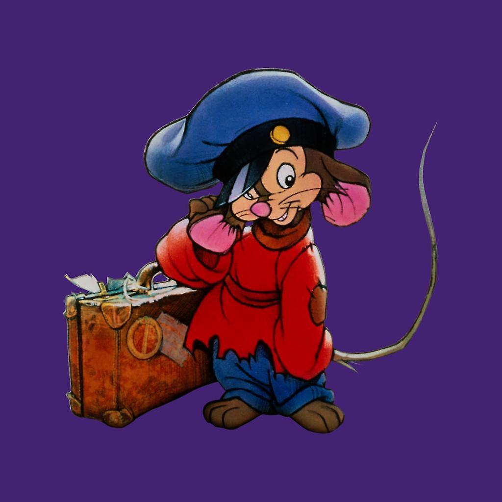 An American Tail Fievel Mousekewitz And Suitcase Women's T-Shirt ...