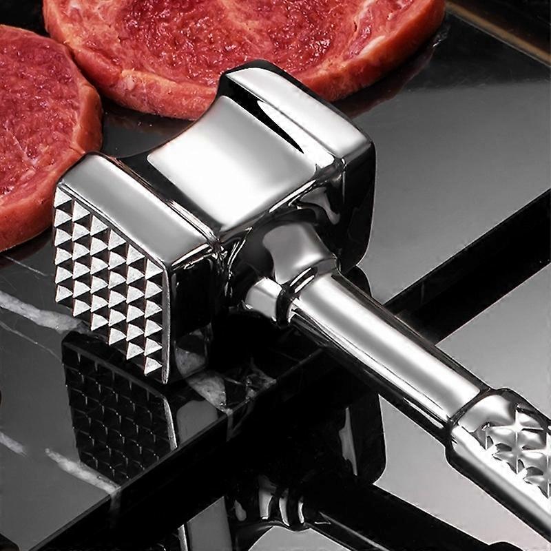 Professional Meat Tenderizer, Meat Mallet Hammer Double-Sided Meat ...