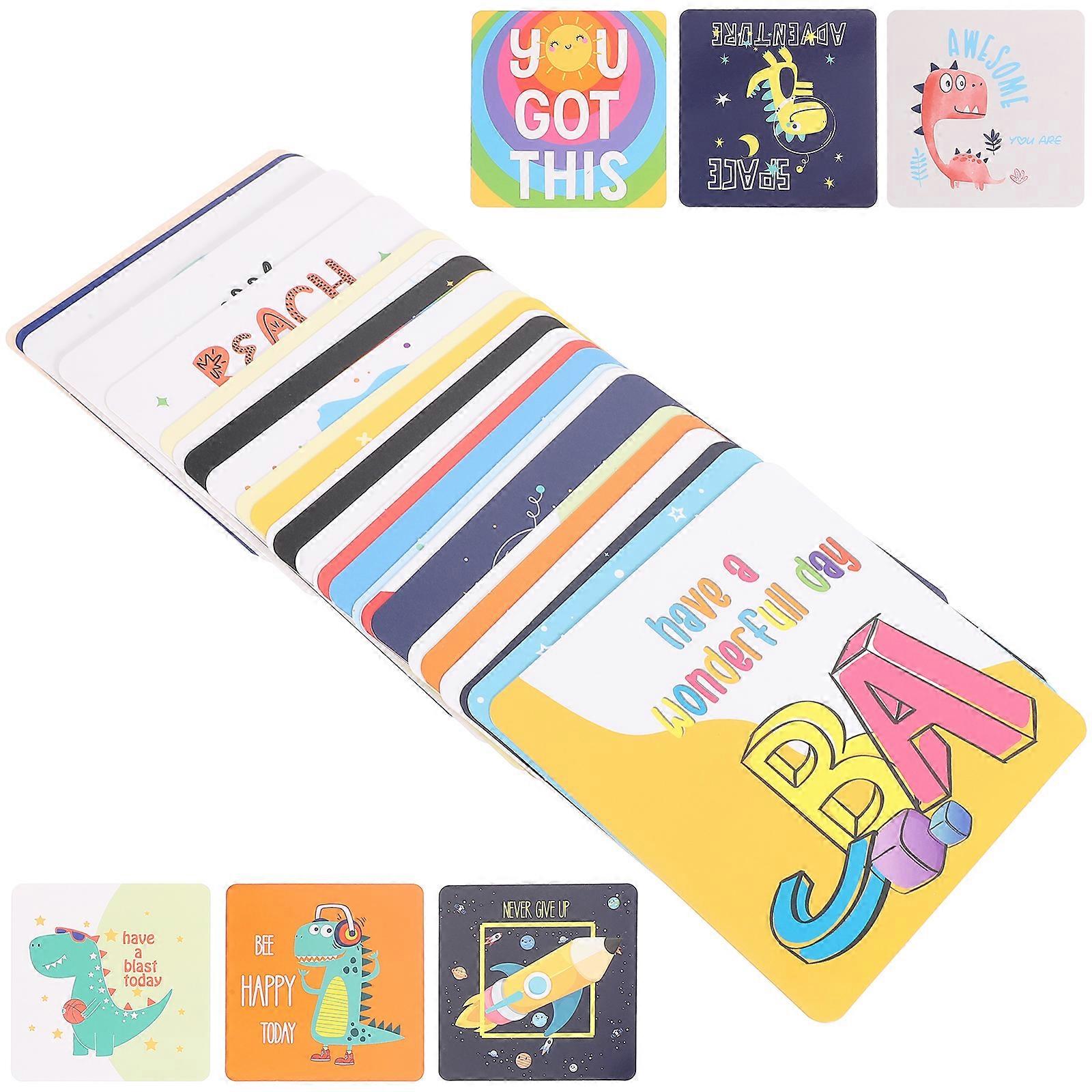 60pcs Lunch Box Note Motivational and Inspirational Bento Box Cards ...