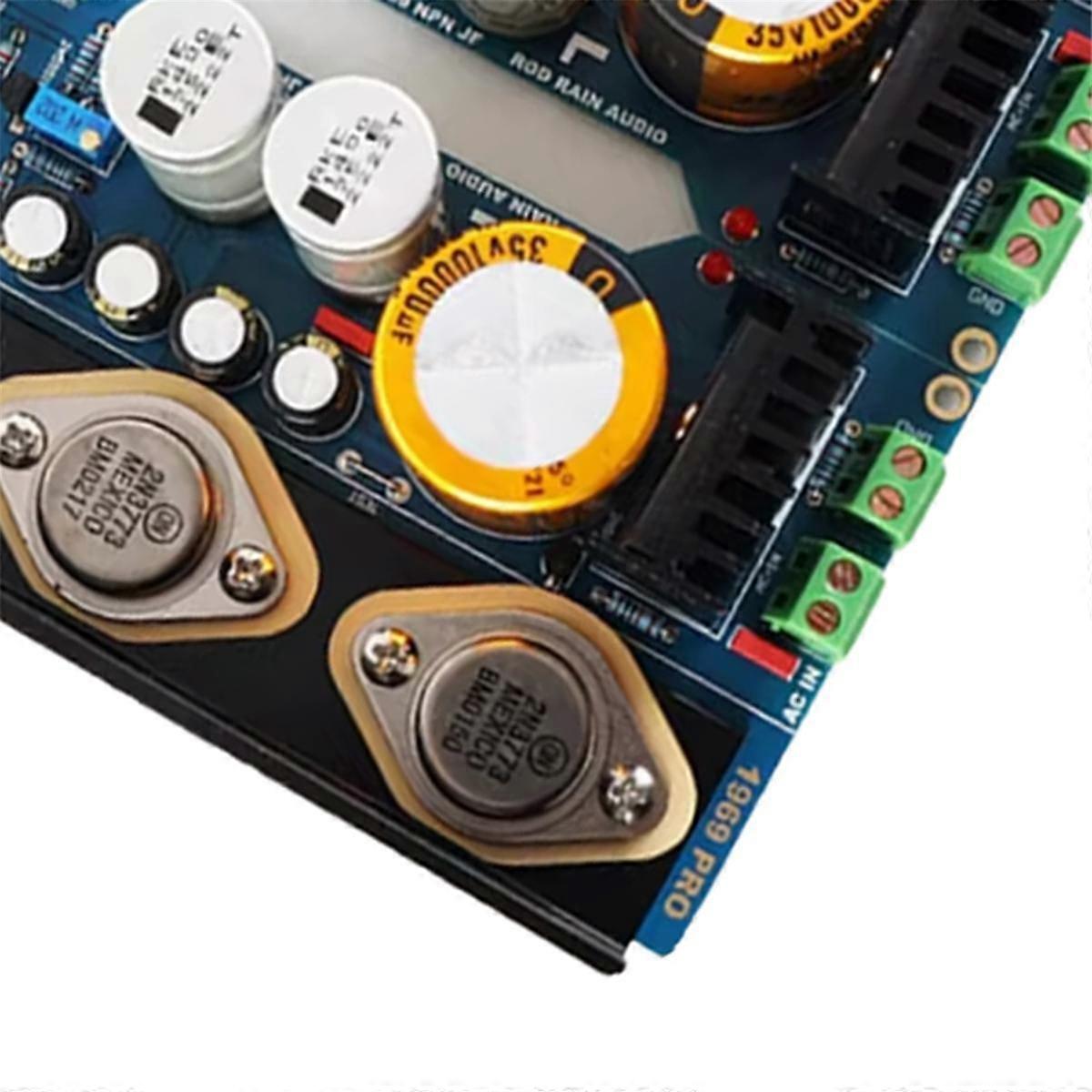 2Pcs 1969 Gold Seal Sinking-Gold 20W&20W Class A Power HiFi Amplifier ...