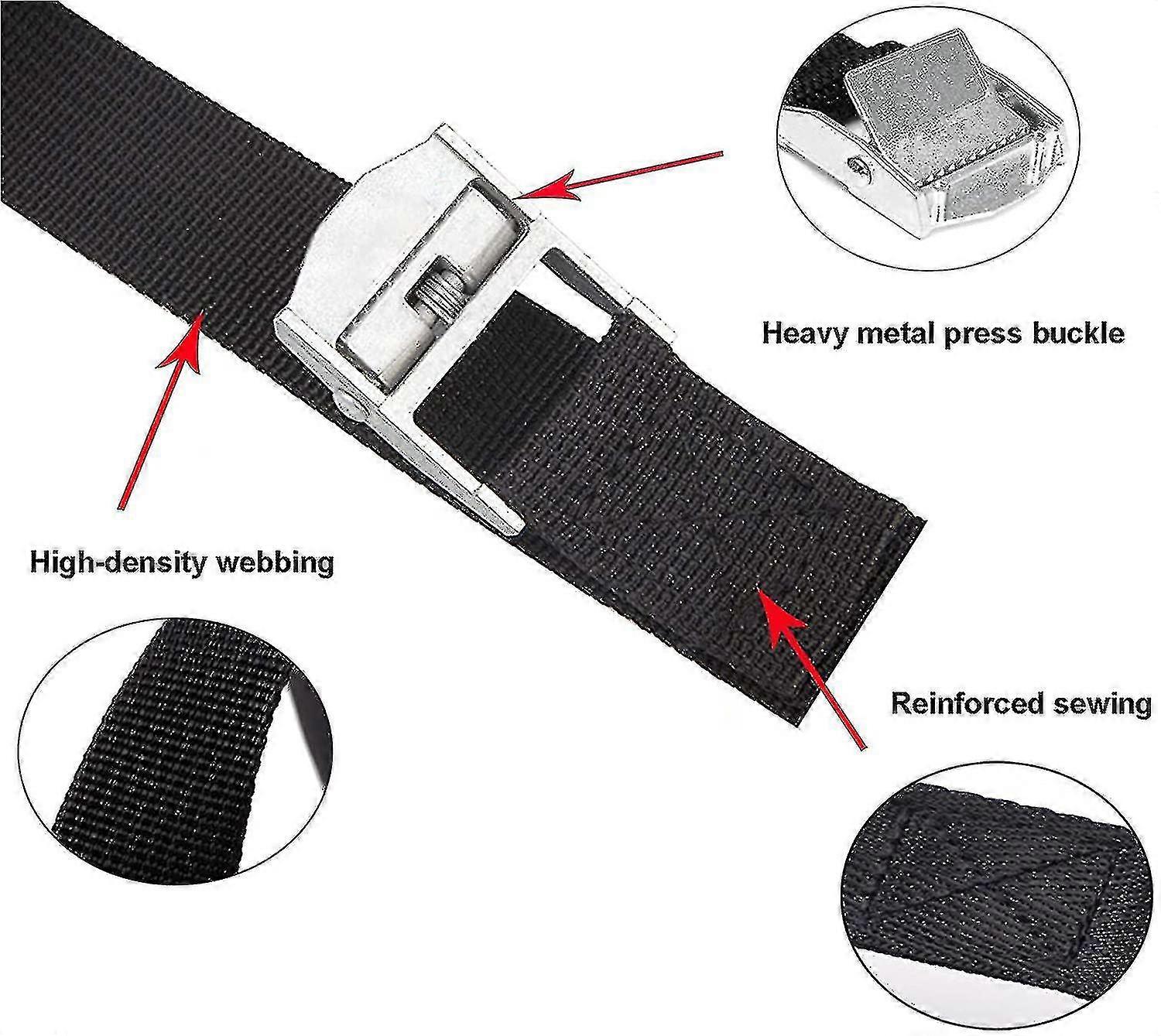Ratchet Tensioner Claw Strap Lashing Straps Fixing Strap-tightening Straps 6 | Fruugo SE