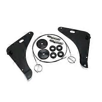 82214260AC 82214260AB Hood Pin Kit Black For Dodge Challenger 2008 2009 ...