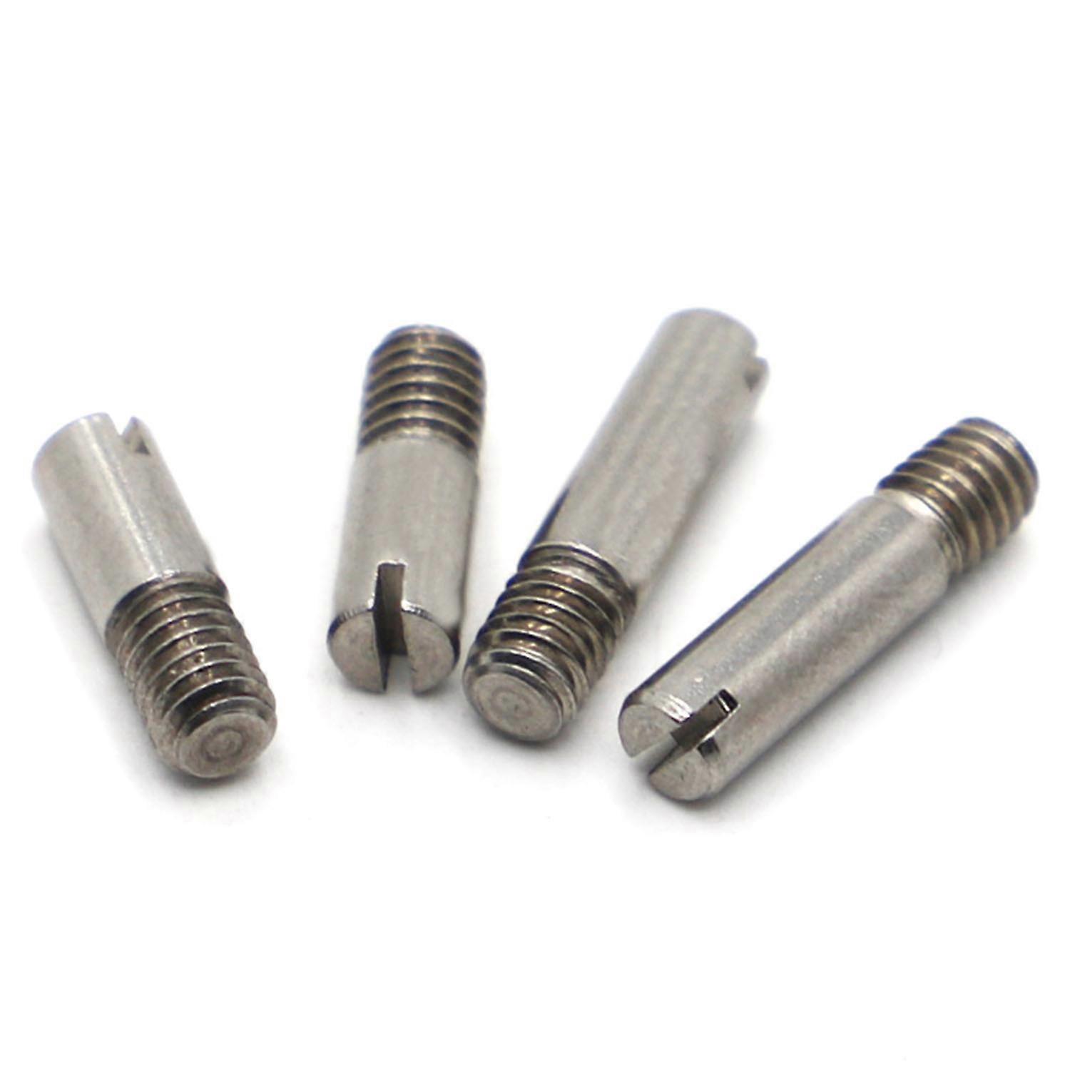 GB878 304 A2 Stainless Steel Outside Thread Solid Dowel Pin M2 M25 M3 ...