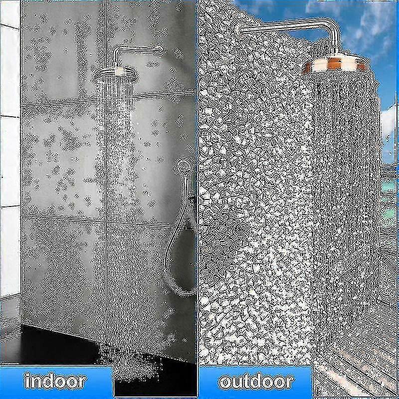 Kopparduschmunstycke, 20 cm (8 tum) diameter, högtrycksduschmunstycke ...