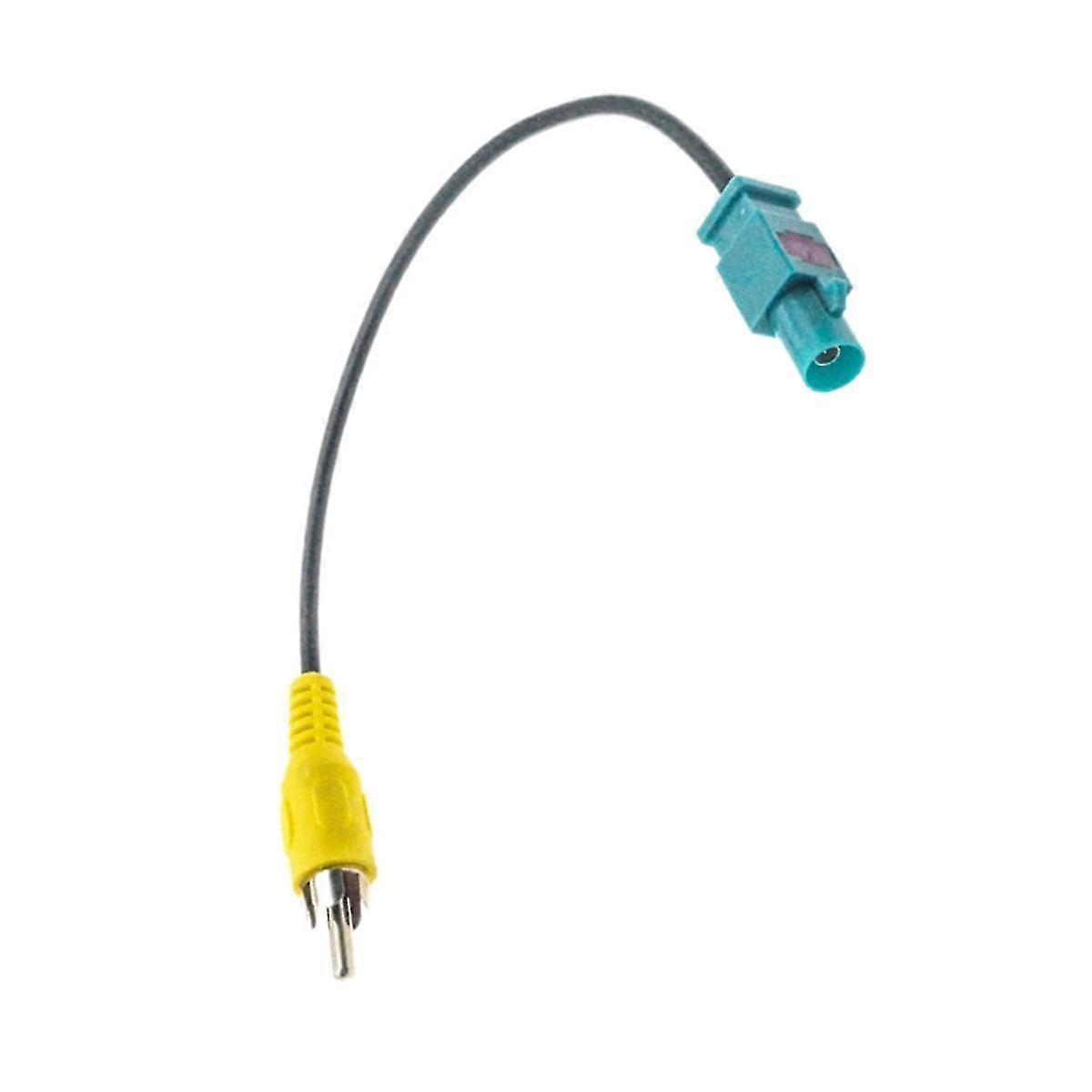 For Mercedes-Benz Rear View Camera Adapter Cable Fakra to RCA Connector ...