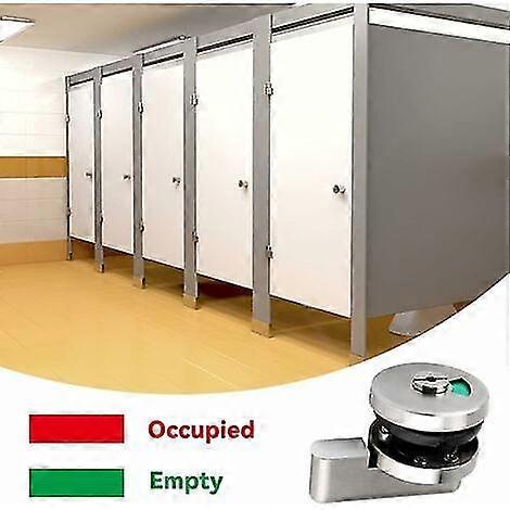 Minkurow Toilet Lock, Toilet Lock, Keyless Bathroom Door Lock, Toilet ...