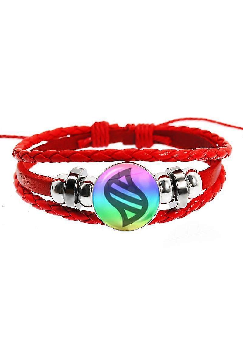 Japanese Anime Mega Stone Pokemon Leather Bracelet 18mm Glass Cabochon ...
