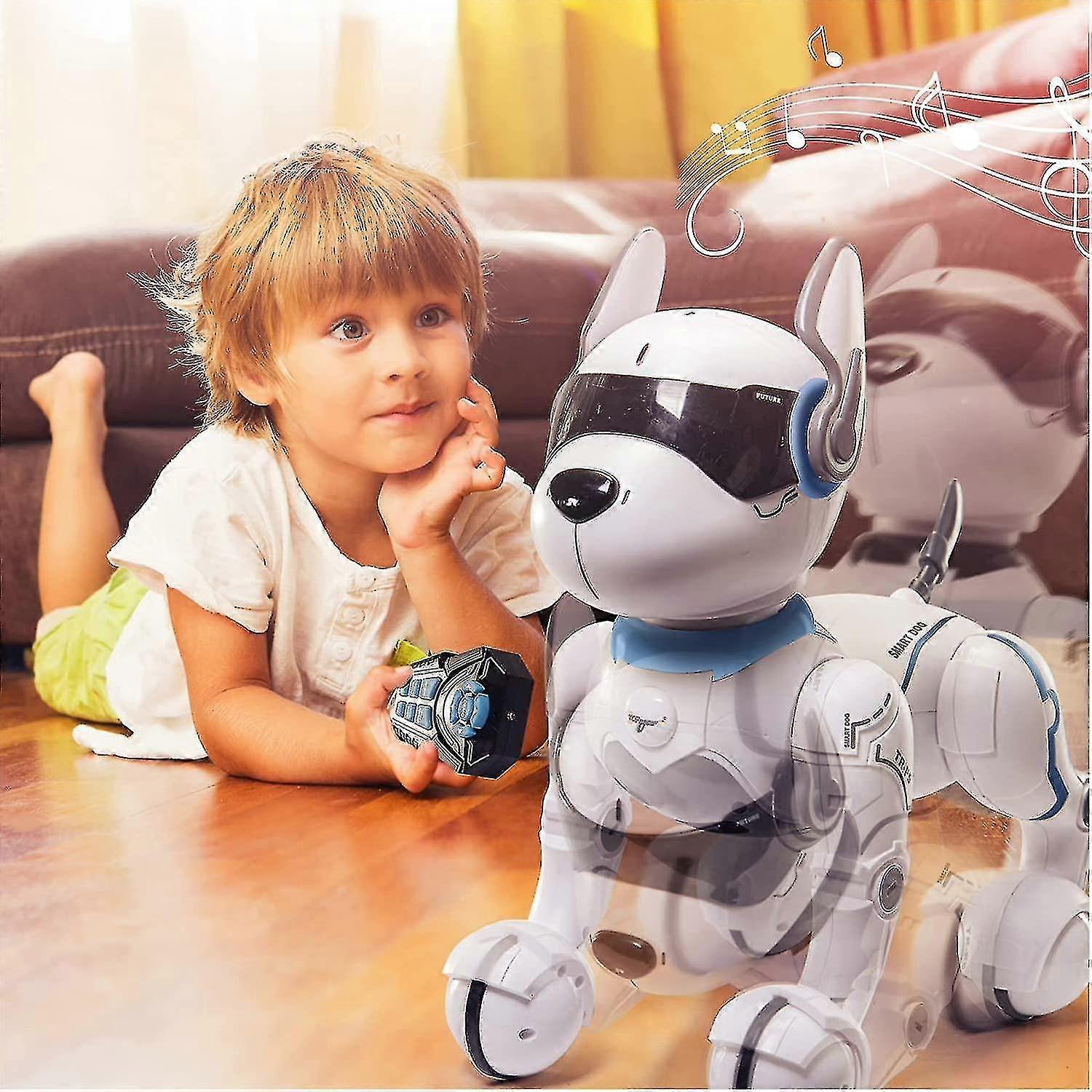 Remote Control Robot Dog Toy With Touch Function And Voice Control, Rc ...