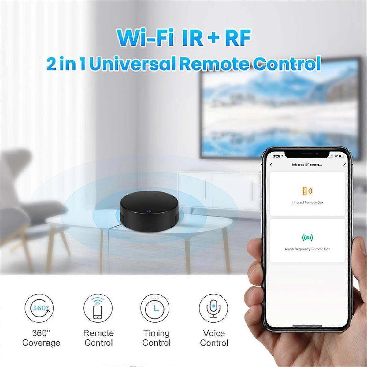 IR Remote Control WiFi Tuya Smart RF Smart Home Infrared Controller for ...
