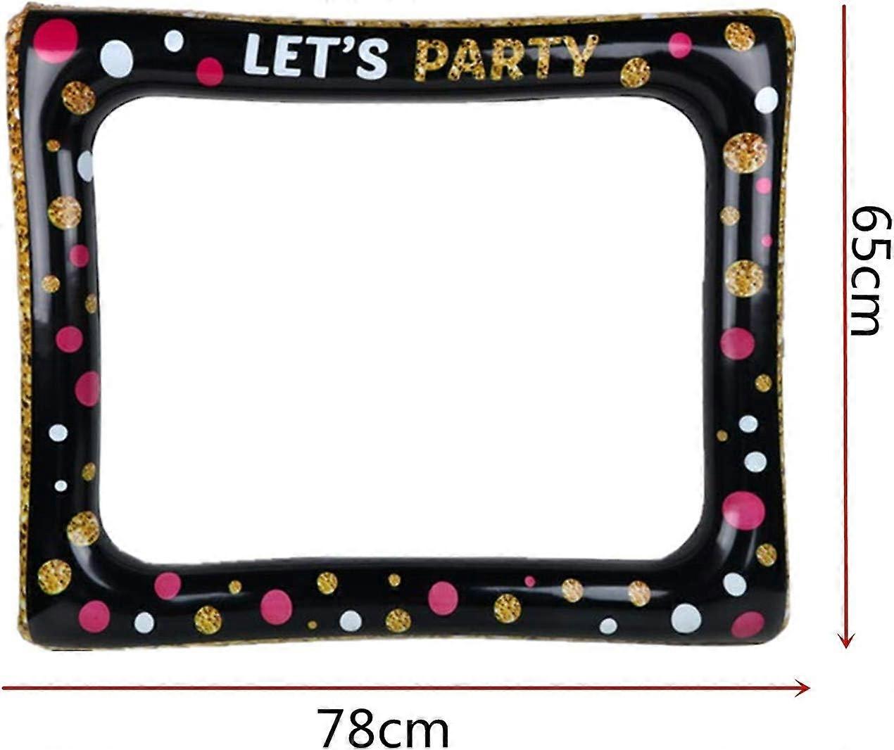 Inflatable Photo Frame Selfie Photo Frame, Giant Photo Booth Birthday ...