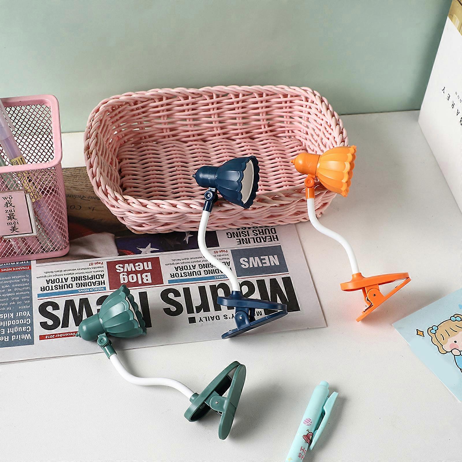 New Bedside Table Lamp,Small Lamps,Clip Night Light Cute Mini Led Desk ...