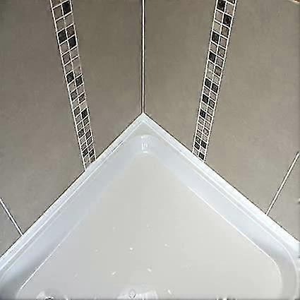 2m Silicone Shower Threshold Water Dam Wet Room Floor Barrier, Shower ...